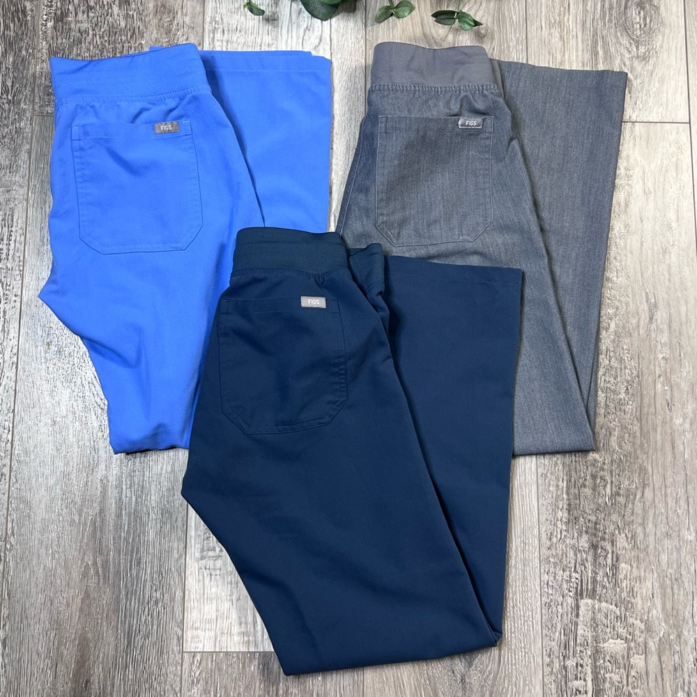 Figs Bundle Livingston Basic Scrub Pants Graphite Gra… - Gem